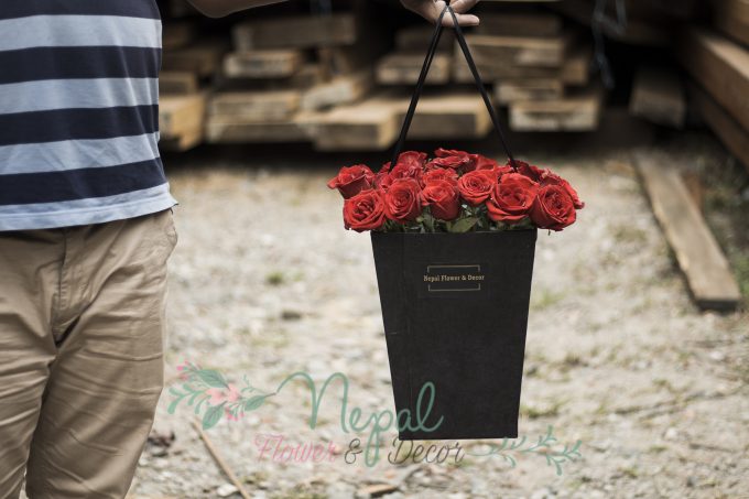 A 60 STEMS % valentine day 2020 % Buy roses % send flower to Nepal